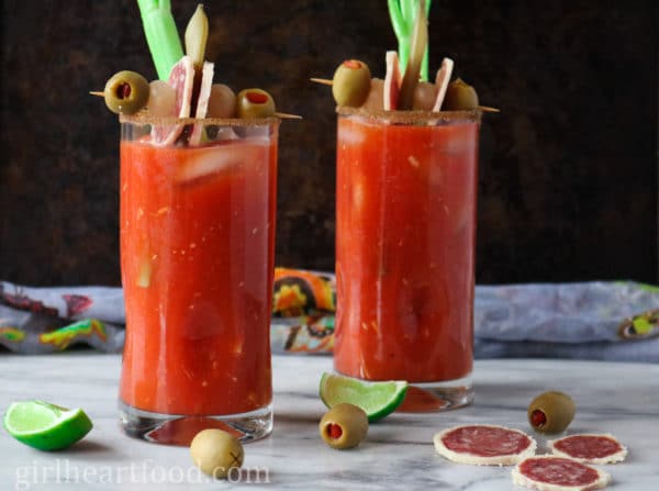Ultimate Caesar Cocktail (The Best Caesar Recipe) | Girl Heart Food®