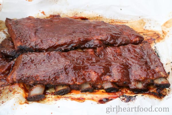 Easy Fall Off the Bone Ribs (Rave Reviews) | Girl Heart Food®