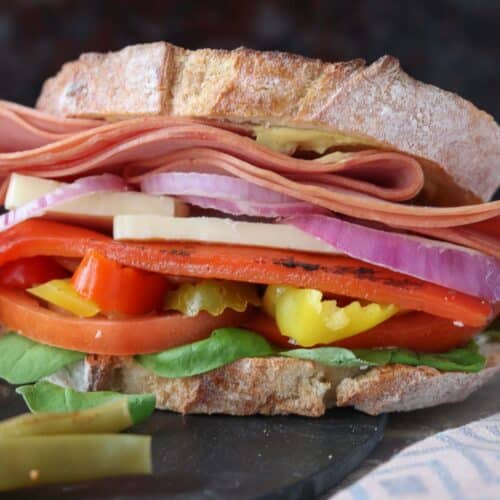 Mortadella Sandwich | Girl Heart Food®
