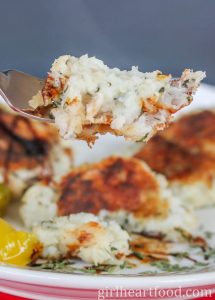 Newfoundland Salt Cod Fish Cakes (Mom-in-Law's Recipe) | Girl Heart Food®