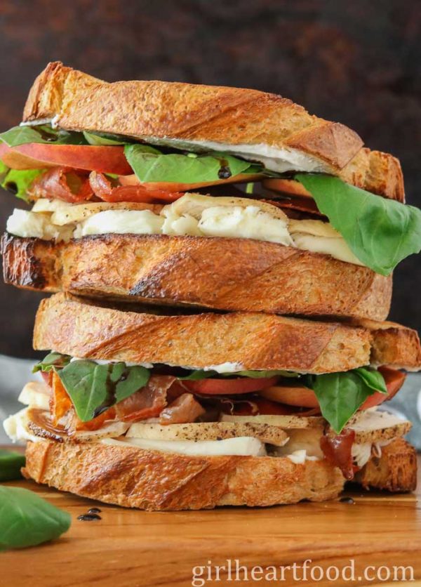Chicken Prosciutto Sandwich | Girl Heart Food®