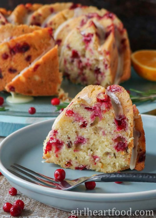 Partridgeberry Cake | Girl Heart Food®