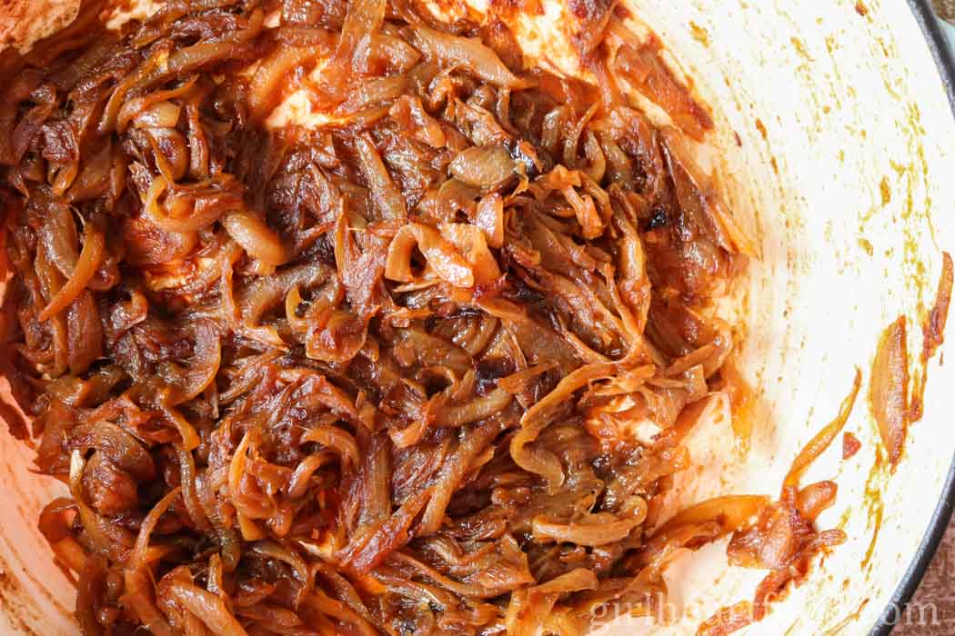 How to Make the Best Caramelized Onions - Girl Heart Food