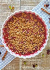 Gooseberry Crumble | Girl Heart Food®