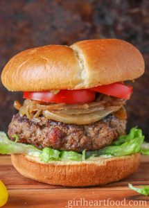 Moose Burger Recipe | Girl Heart Food®