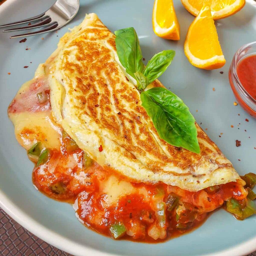 Pizza Omelette | Girl Heart Food®