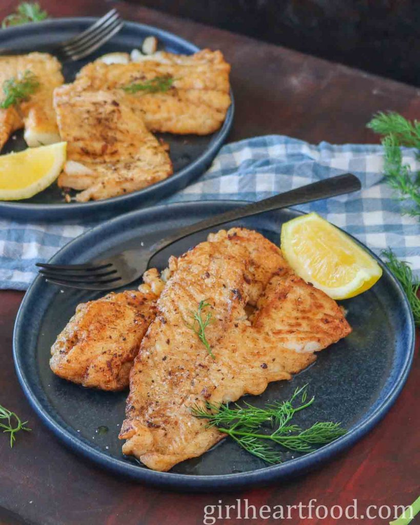 Pan-Fried Cod | Girl Heart Food®