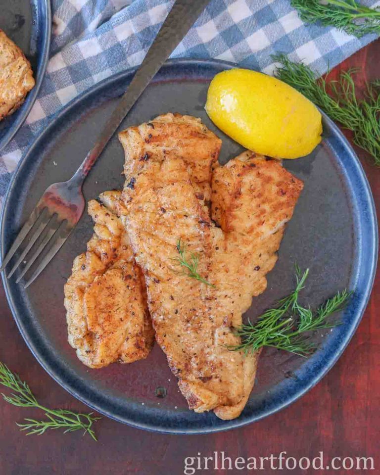 Pan-Fried Cod | Girl Heart Food®