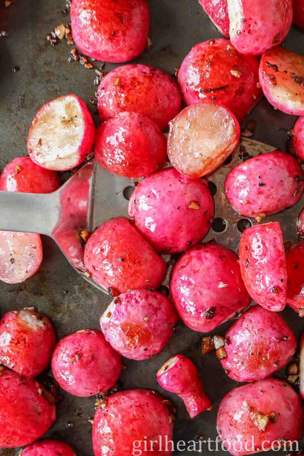 Roasted Radishes Recipe (easy and delicious) | Girl Heart Food®