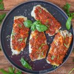 Pesto Cod Recipe (Just Four Ingredients) | Girl Heart Food®