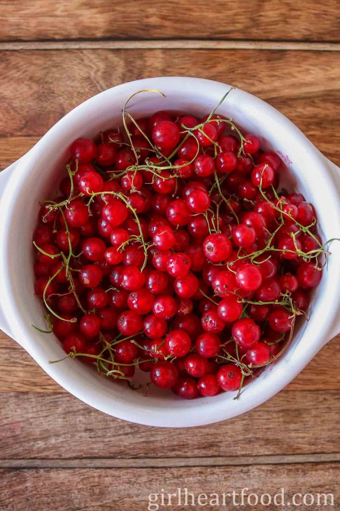 Red Currant Crostini With Goat Cheese | Girl Heart Food®