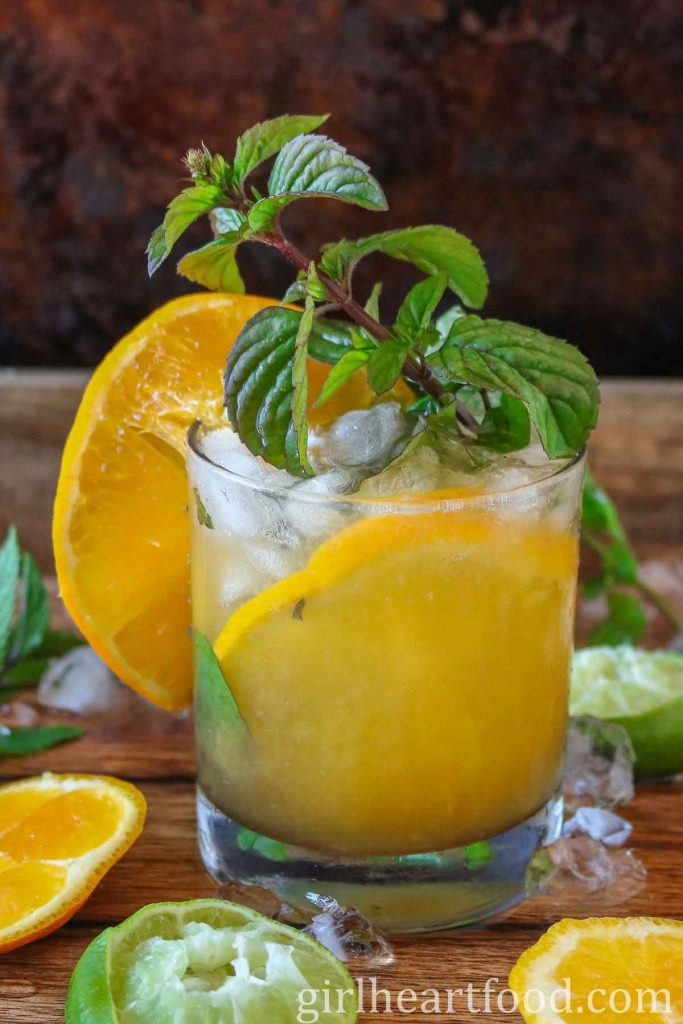 Orange Mojito Recipe | Girl Heart Food®