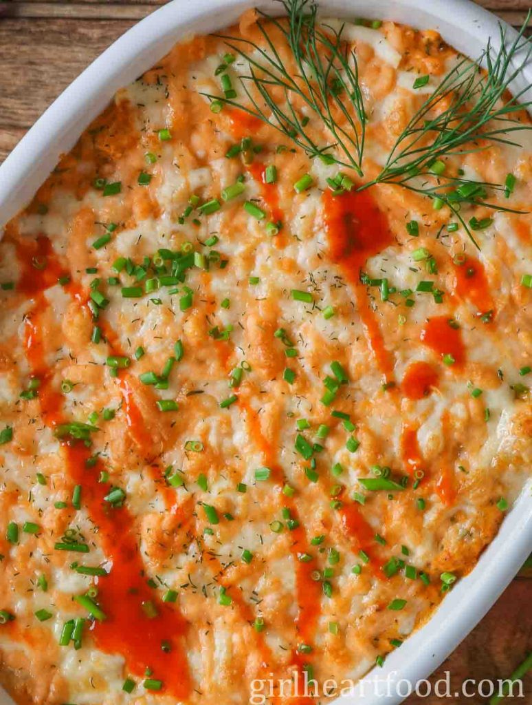 Vegetarian Buffalo Dip (Made With Tempeh) | Girl Heart Food®