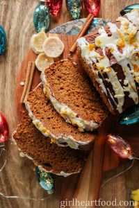 Banana Gingerbread Recipe | Girl Heart Food®