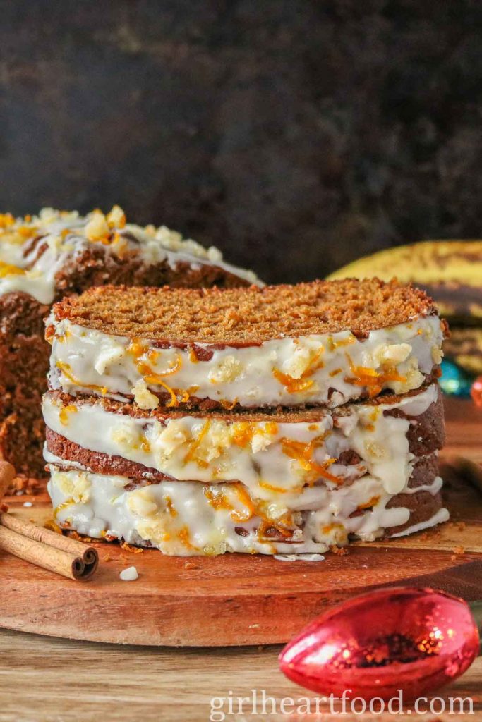 Banana Gingerbread Recipe | Girl Heart Food®