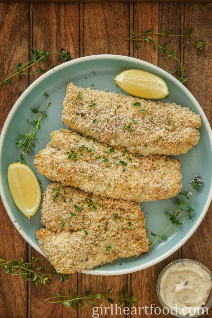 Panko-Crusted Cod Recipe | Girl Heart Food®