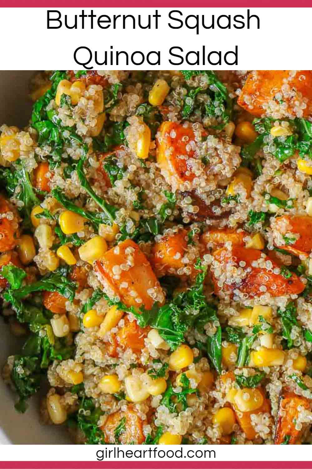 Butternut Squash Quinoa Salad Recipe | Girl Heart Food®