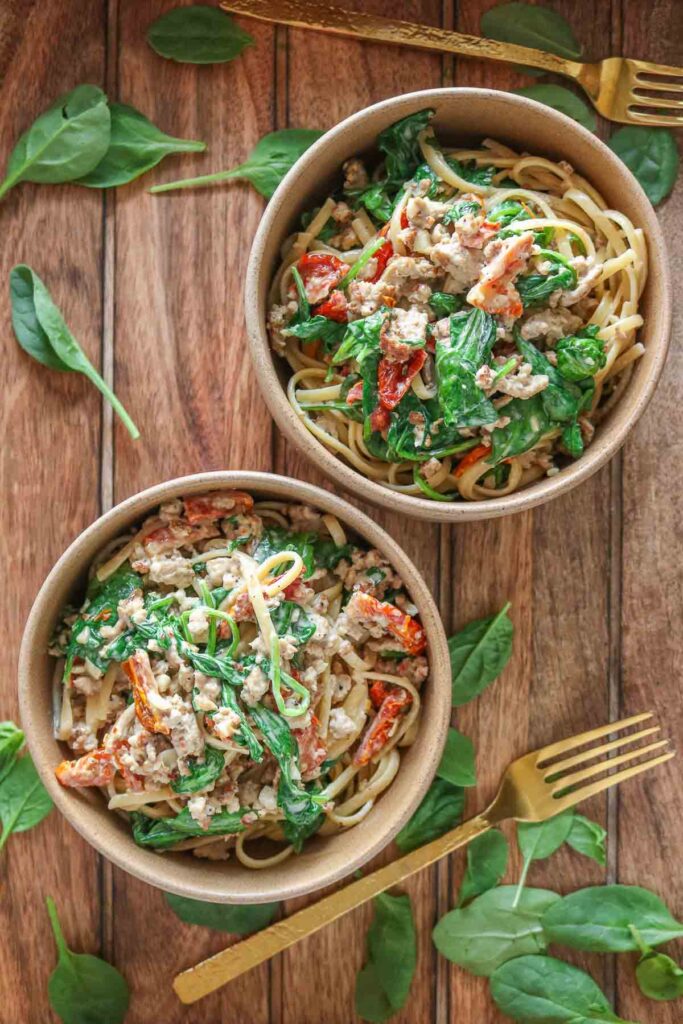 Creamy Ground Turkey Pasta Recipe Girl Heart Food creamy-ground-turkey-pasta-recipe-girl-heart-food