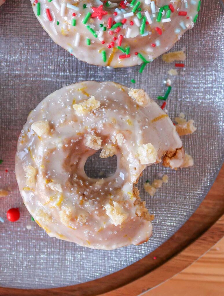 Glazed Gingerbread Donuts | Girl Heart Food®