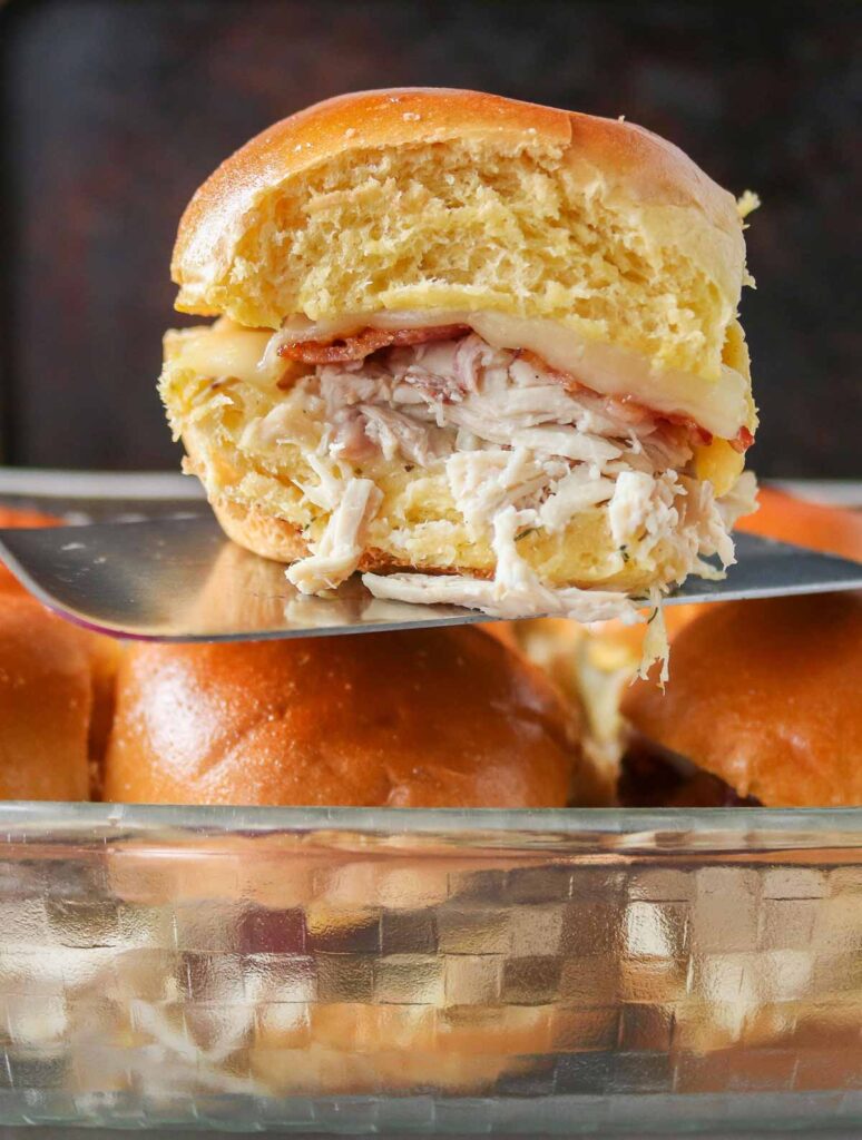 Chicken Bacon Ranch Sliders | Girl Heart Food®