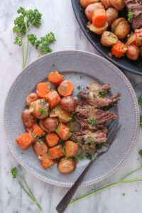 Slow Cooker Moose Roast and Vegetables | Girl Heart Food®