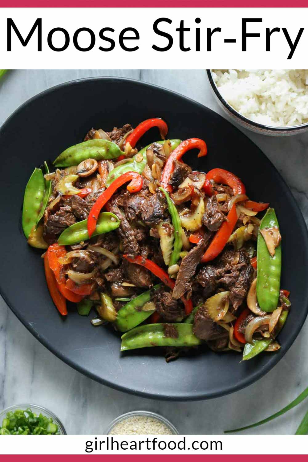 Moose Stir-Fry | Girl Heart Food®