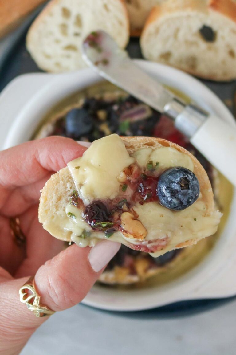 Baked Camembert With Jam | Girl Heart Food®