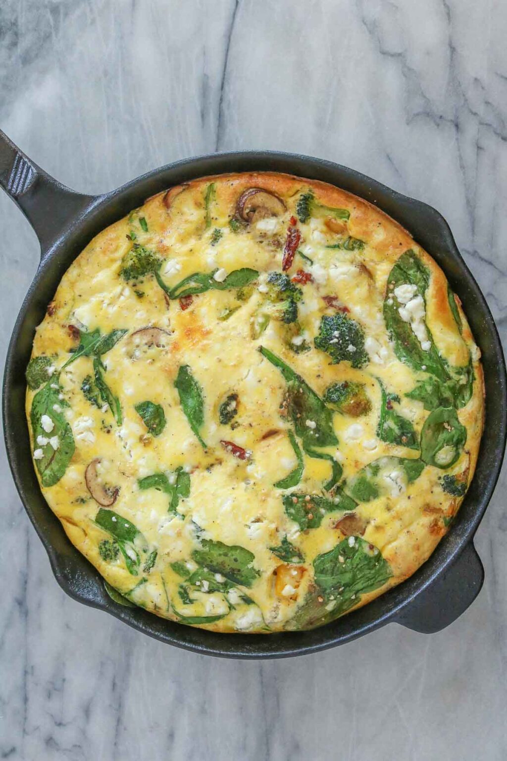 Vegetable Frittata | Girl Heart Food®