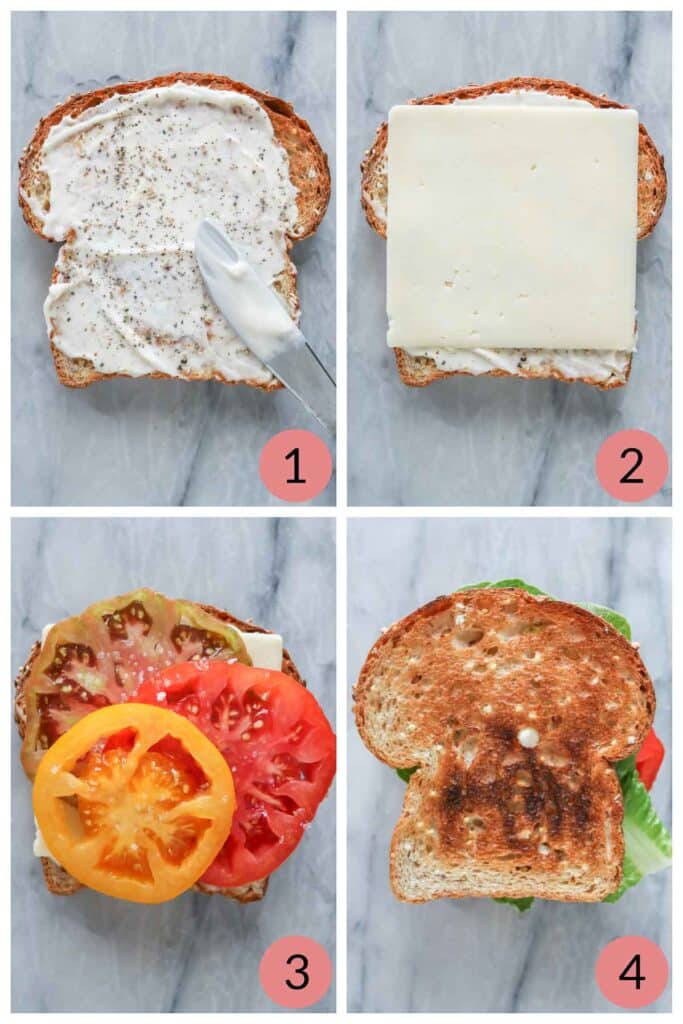 Heirloom Tomato Sandwich | Girl Heart Food®