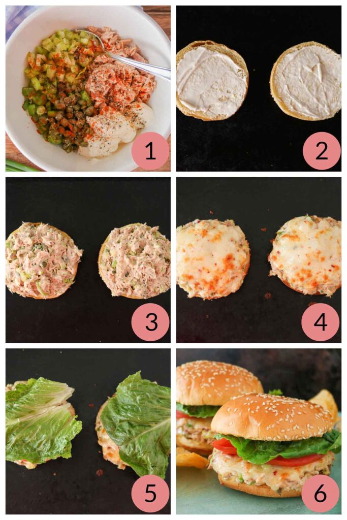 Cheesy Tuna Melt Recipe | Girl Heart Food®