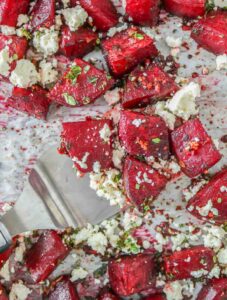 Roasted Beets With Feta | Girl Heart Food®