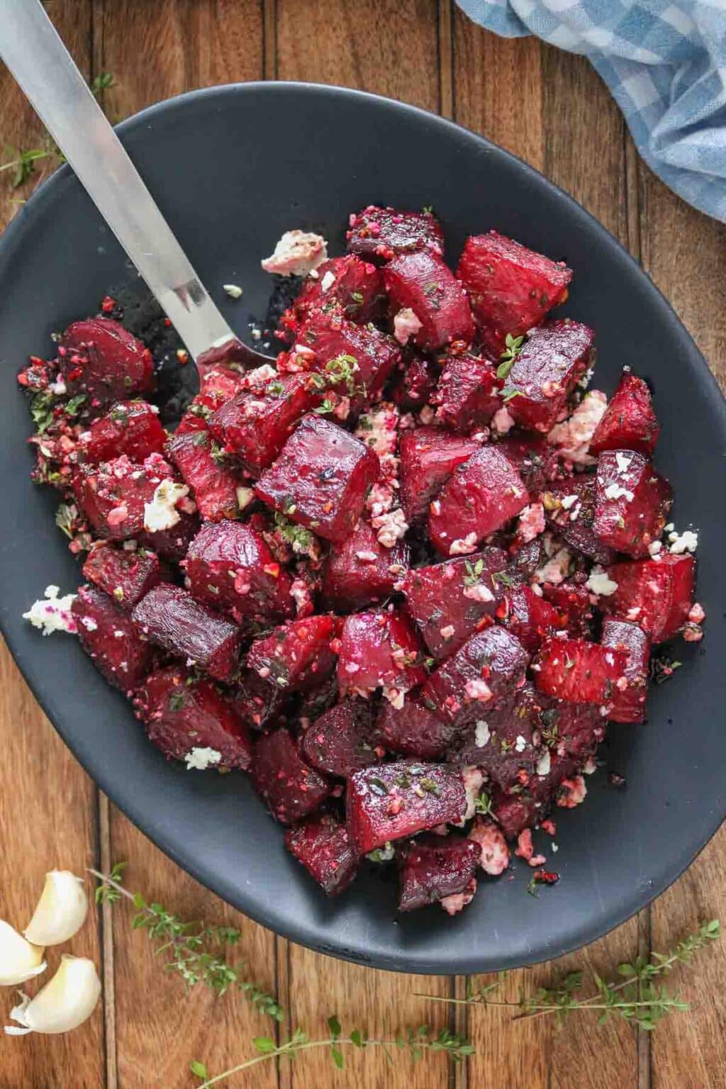 Roasted Beets With Feta | Girl Heart Food®