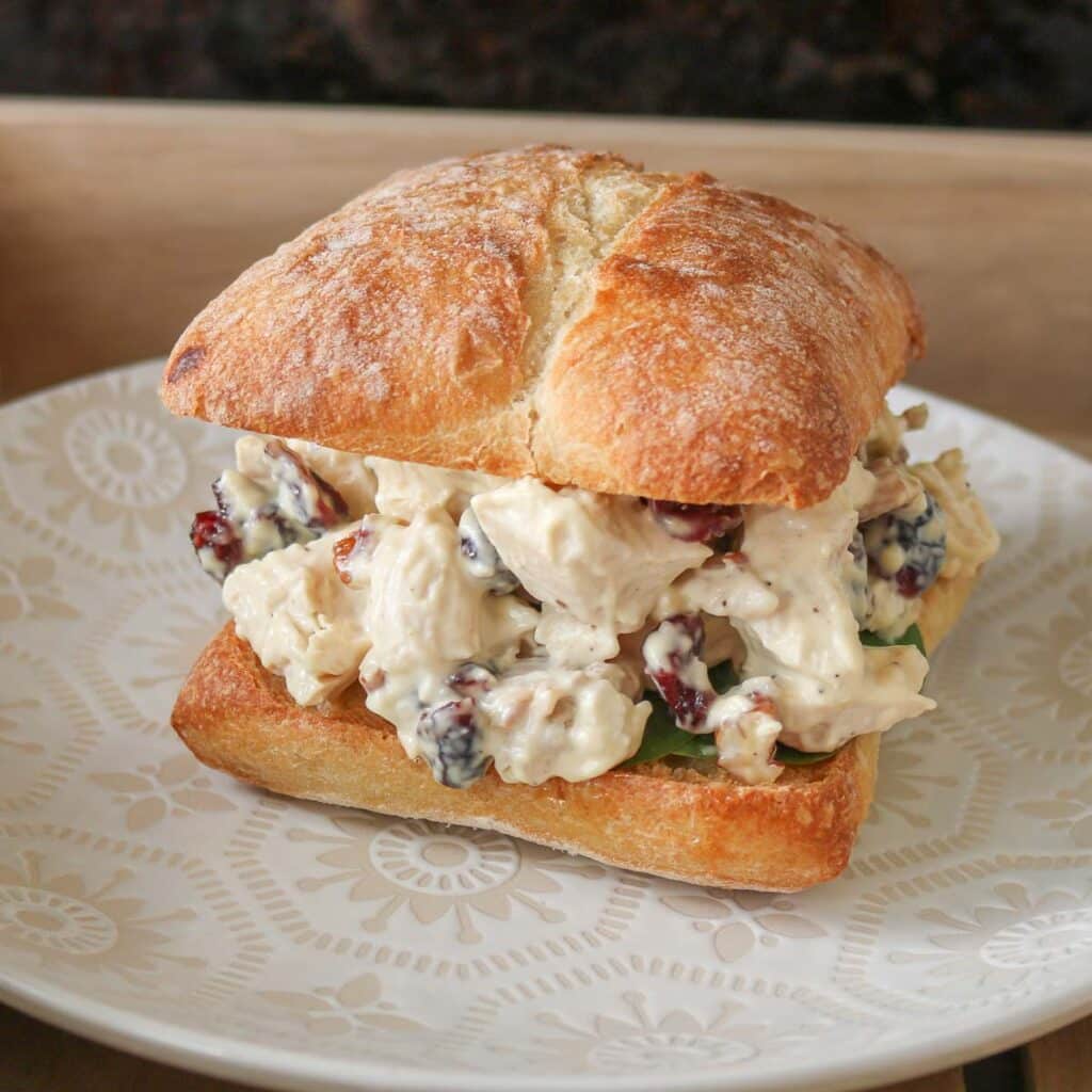Chicken Salad With Cranberries and Pecans | Girl Heart Food®