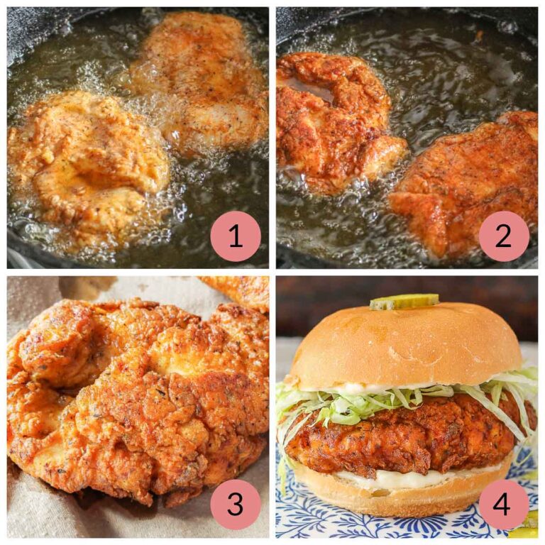 Buttermilk Fried Crispy Chicken Burger | Girl Heart Food®
