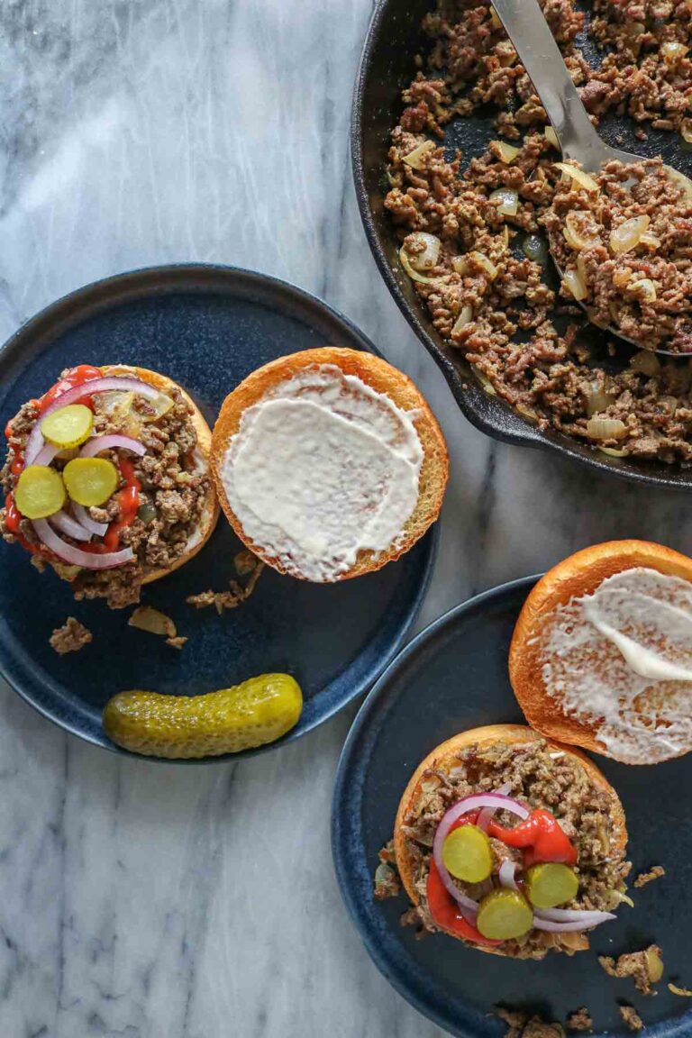 Loose Meat Sandwich | Girl Heart Food®