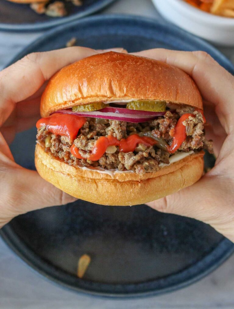 Loose Meat Sandwich | Girl Heart Food®