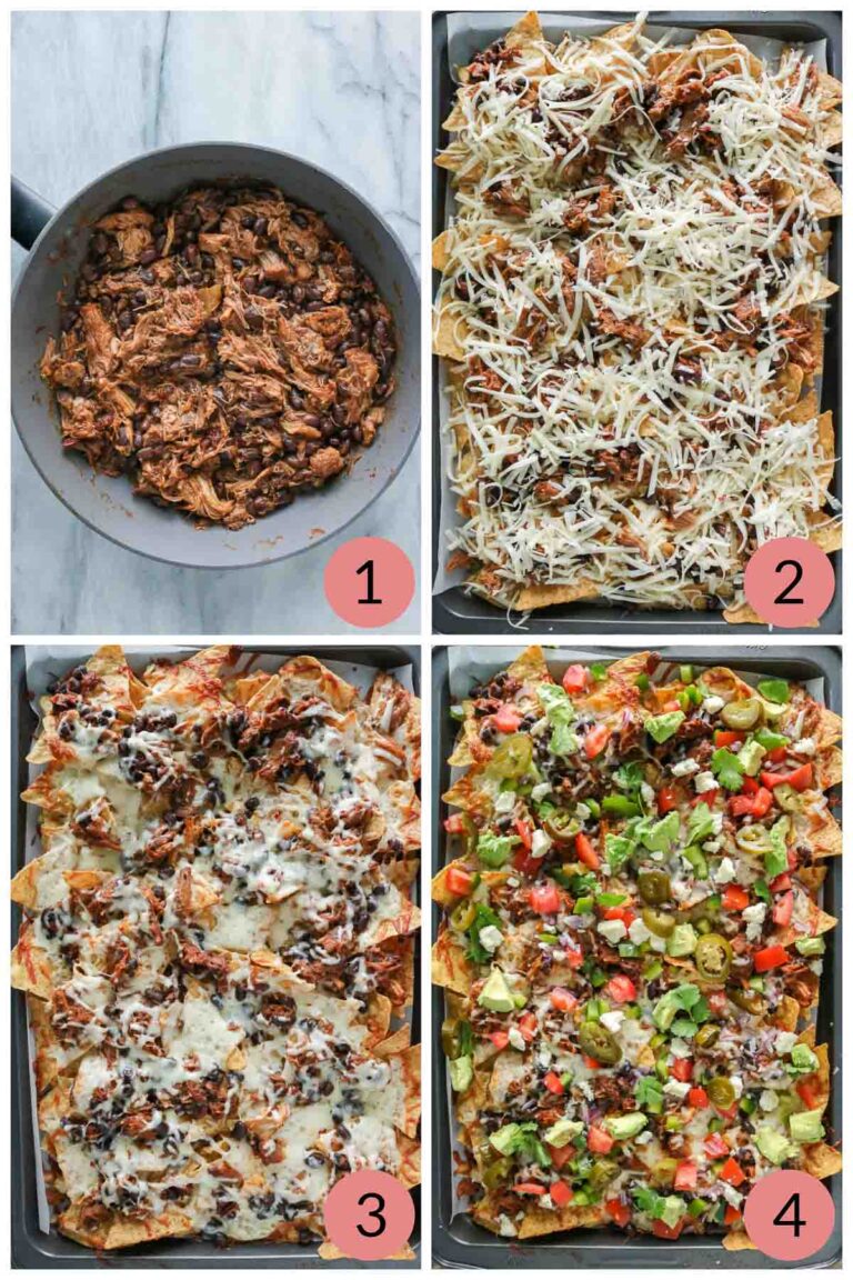 Pulled Pork Nachos | Girl Heart Food®