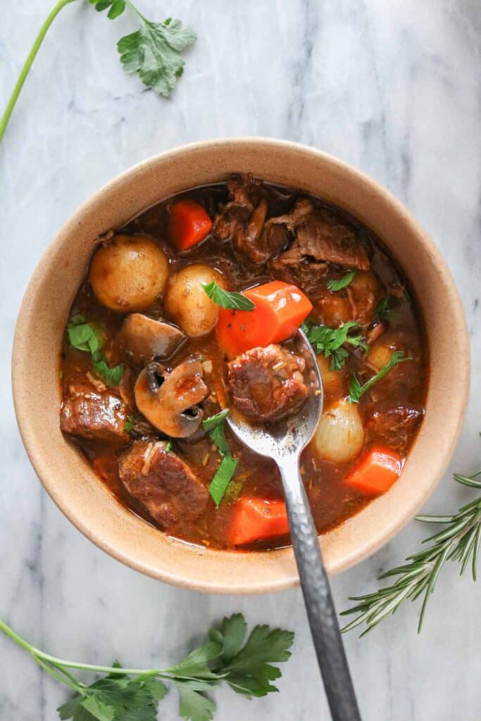 Beef Stew (Rich and Flavourful!) | Girl Heart Food®