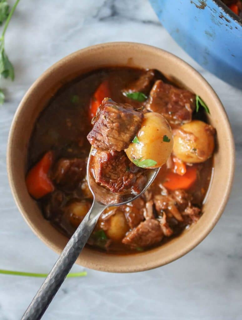 Beef Stew (Rich and Flavourful!) | Girl Heart Food®