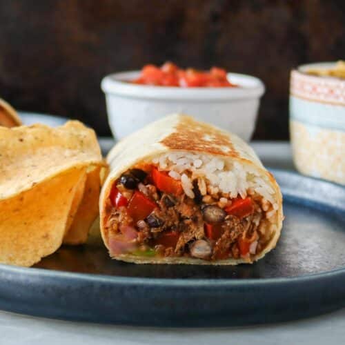 Pulled Pork Burrito | Girl Heart Food®