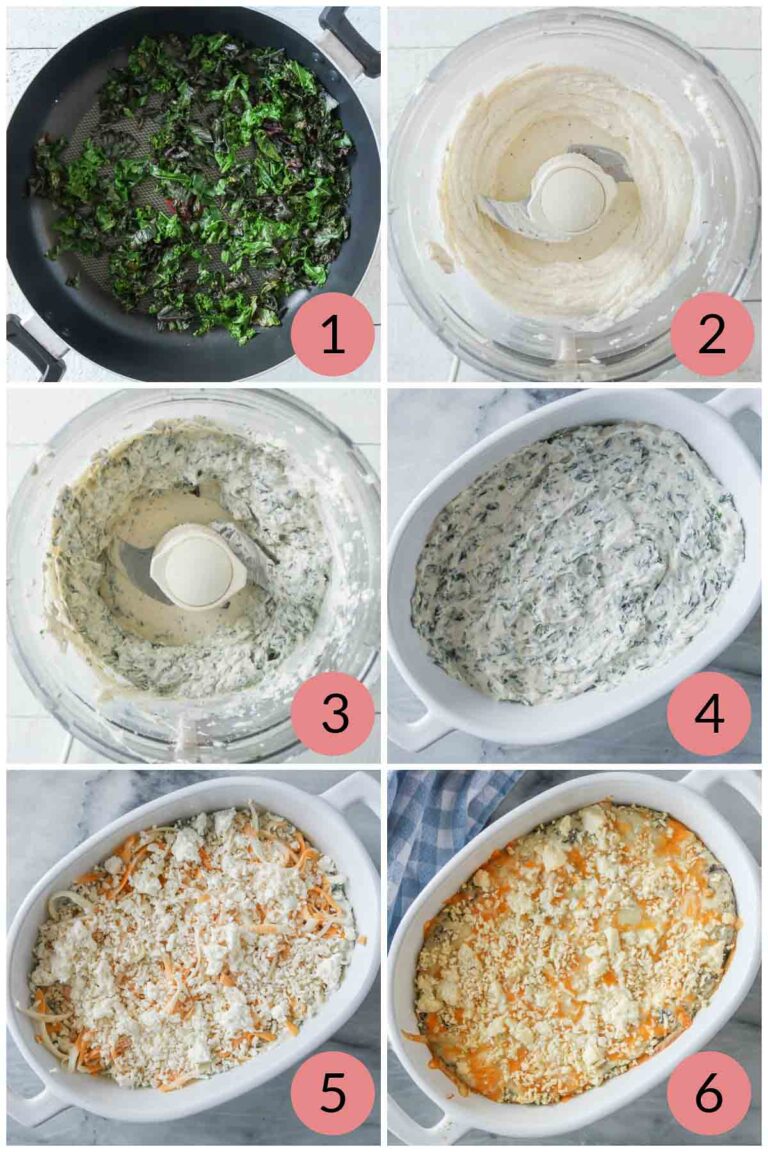 Cheesy Kale Dip | Girl Heart Food®