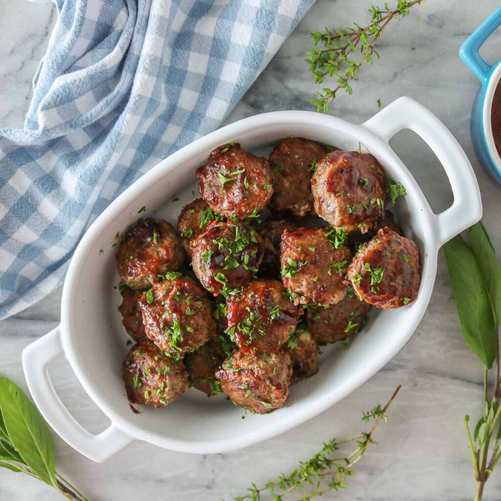 Bison Meatballs | Girl Heart Food®