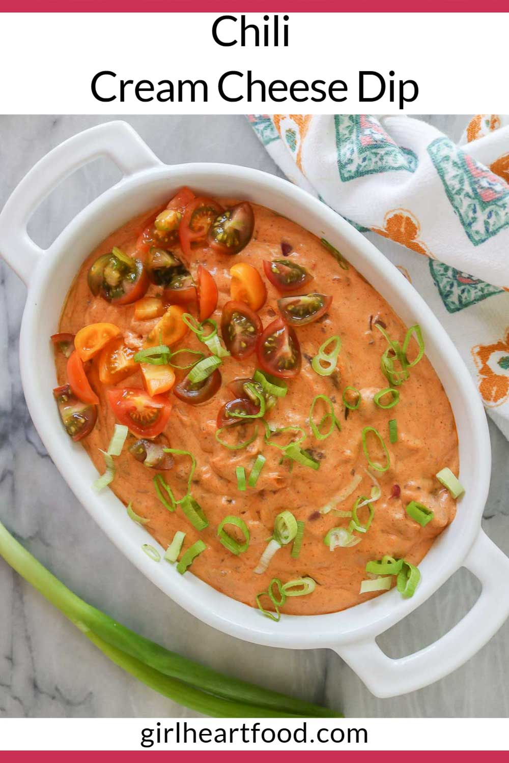 Chili Cream Cheese Dip | Girl Heart Food®
