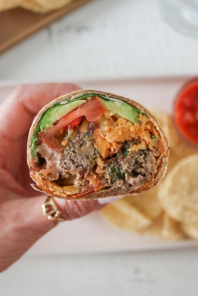 Meatball Wrap | Girl Heart Food®