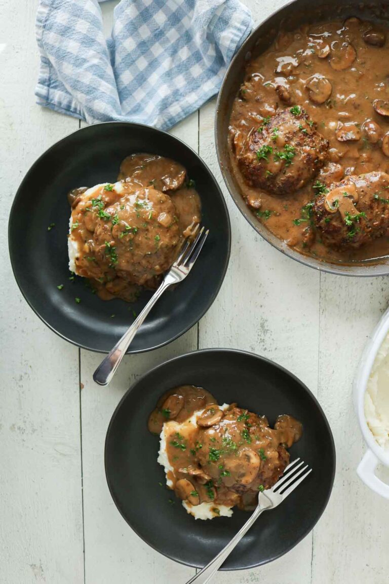 Salisbury Steak | Girl Heart Food®