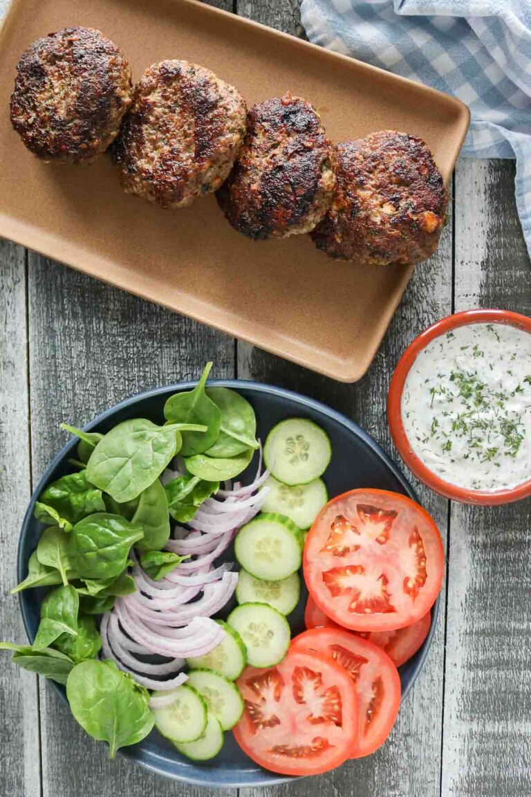 Lamb Burgers | Girl Heart Food®