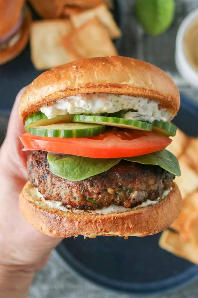 Lamb Burgers | Girl Heart Food®