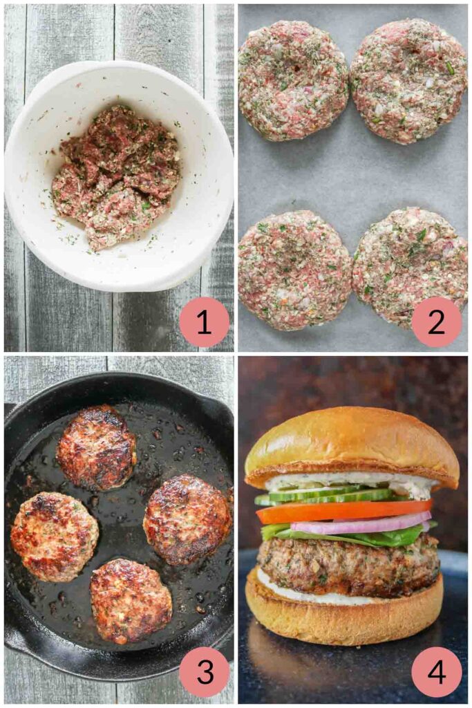 Lamb Burgers | Girl Heart Food®