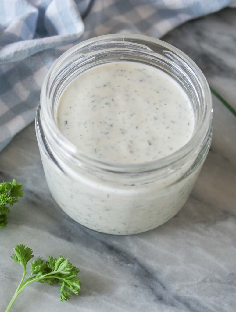 Homemade Ranch Dressing | Girl Heart Food®